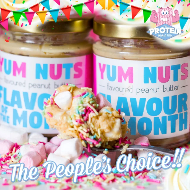 Yum Nuts Birthday Cake Butter, FINAL BATCH! - The Protein Pick and Mix