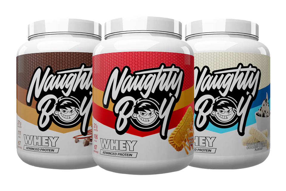 Naughty Boy Whey Protein Powder - 2kg, 67 Servings - The Protein Pick ...