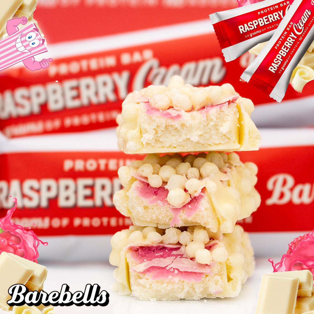 Creamy, dreamy, crispy, crunchy raspberry newness from Barebells! - The ...