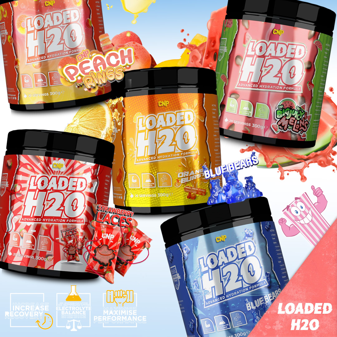 H2...Wow! CNP's Loaded H20 Hydration is here! - The Protein Pick and Mix