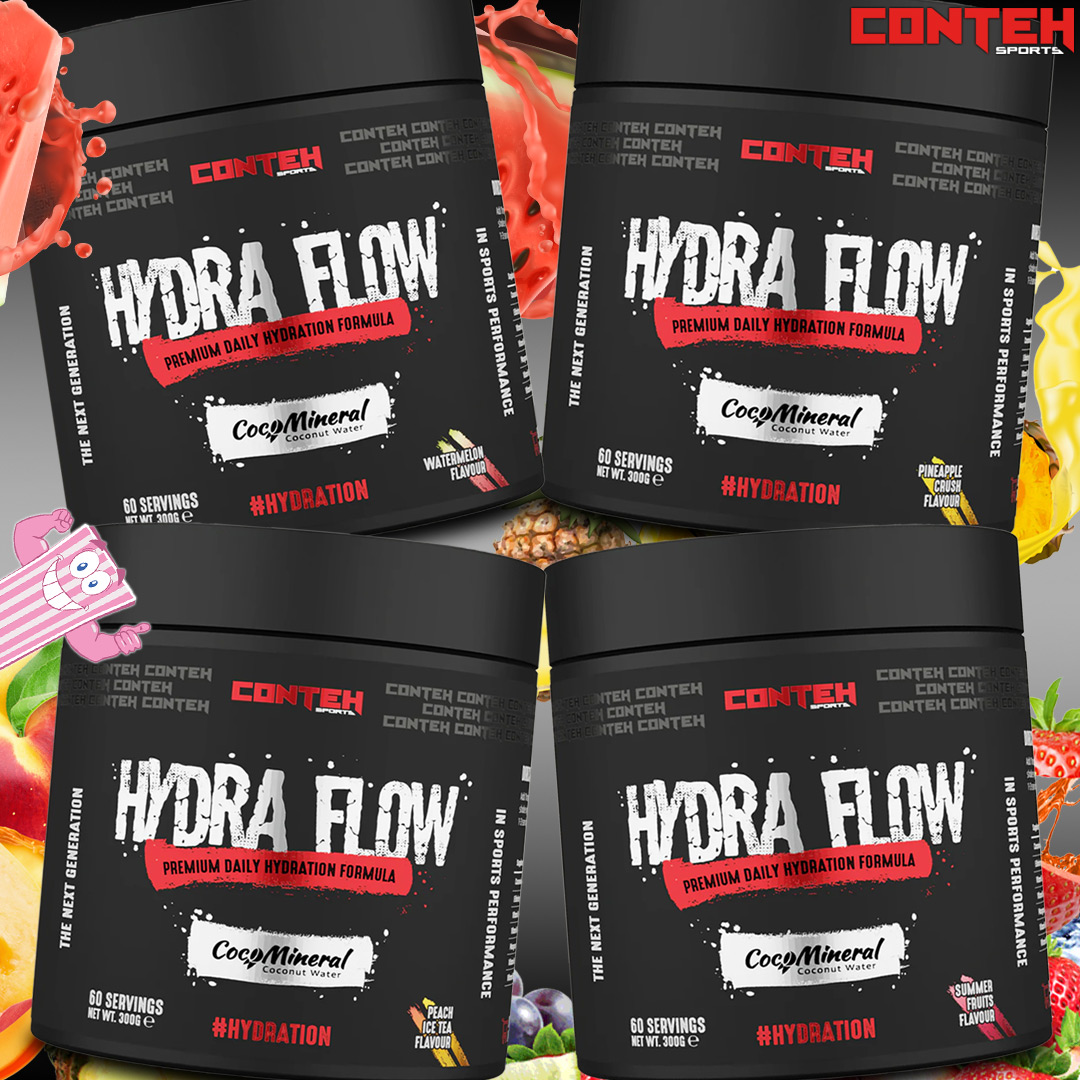 Go with the (Hydra)FLOW... new Conteh flavours in now! - The Protein Pick and Mix
