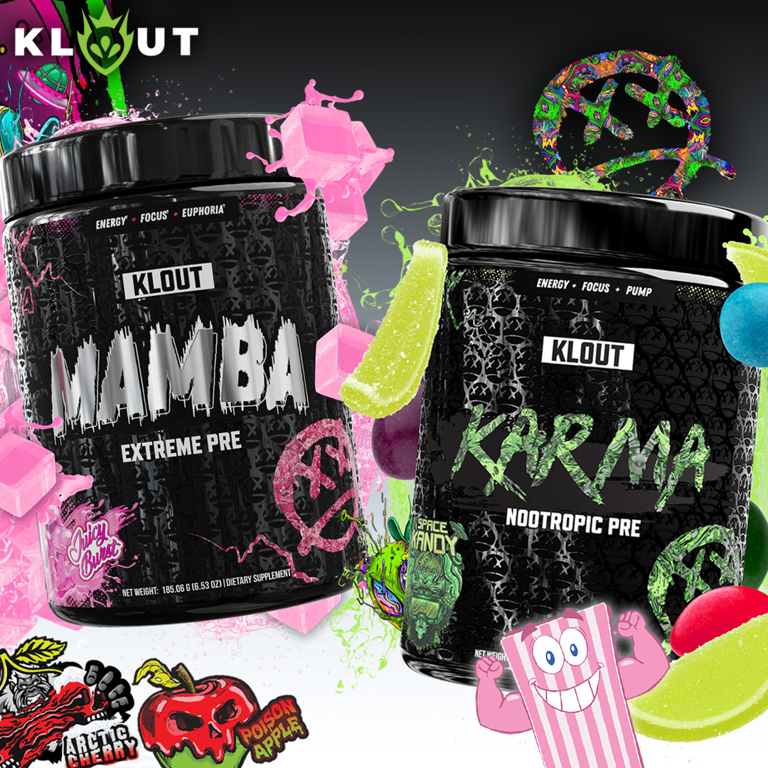 Ready to add some serious KLOUT to your lifts?! - The Protein Pick and Mix