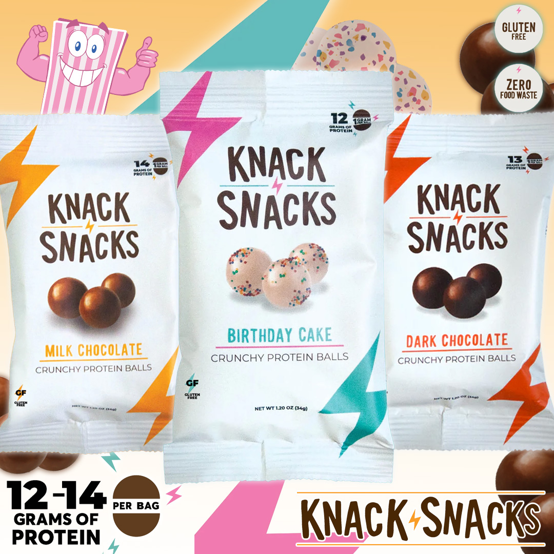 Got the Knack for snacking?! New Knack Snacks Crunchy Protein Balls are ...