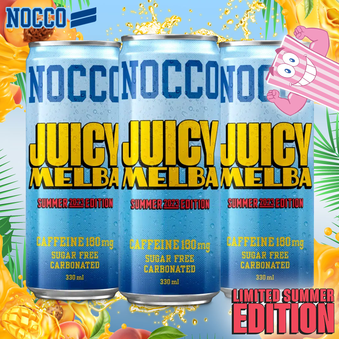 Hey, NOCCO! Be a PEACH and pass me a Juicy Melba, k? - The Protein Pick ...