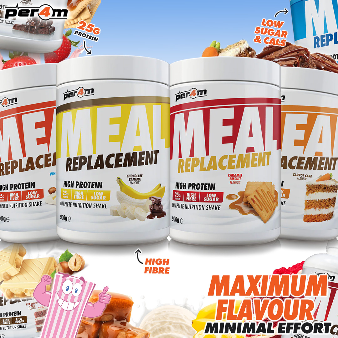 Meet your new favourite meal... Per4m 'MRP' Meal Replacement Powder has ...