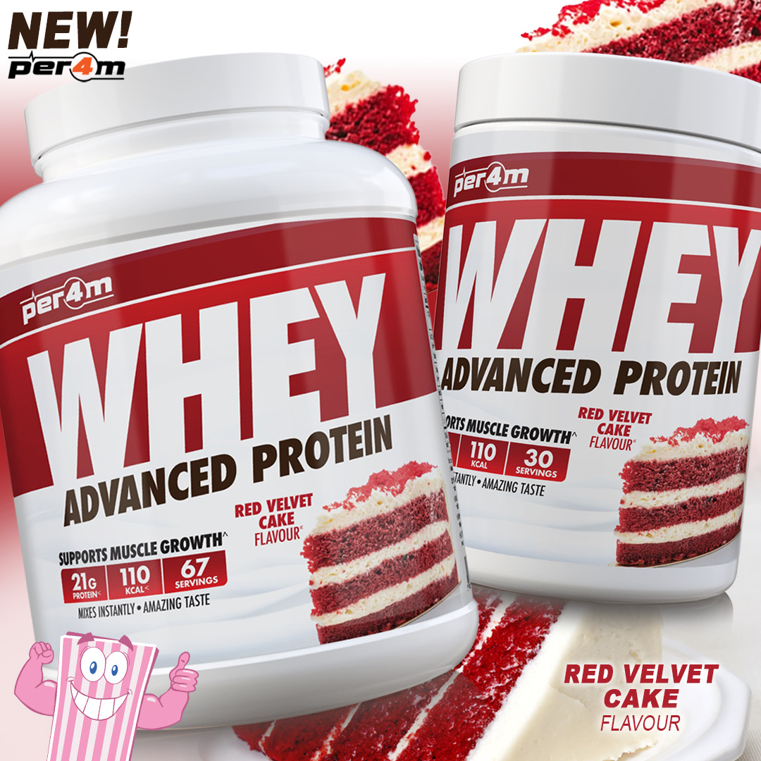 Creamy, Cakey and Crimson... meet Per4m's new flavour, Red Velvet Cake ...