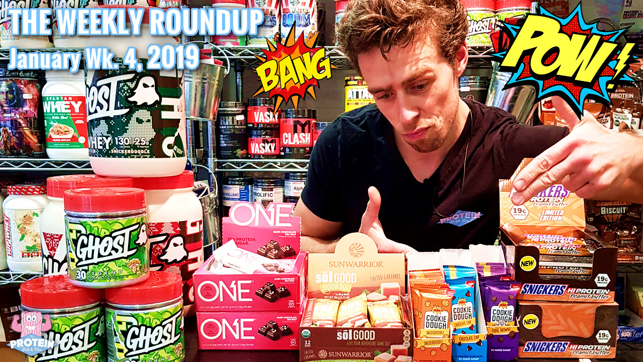 The Weekly Roundup / January Week 4, 2019 - Snickers, GHOST and POW ...