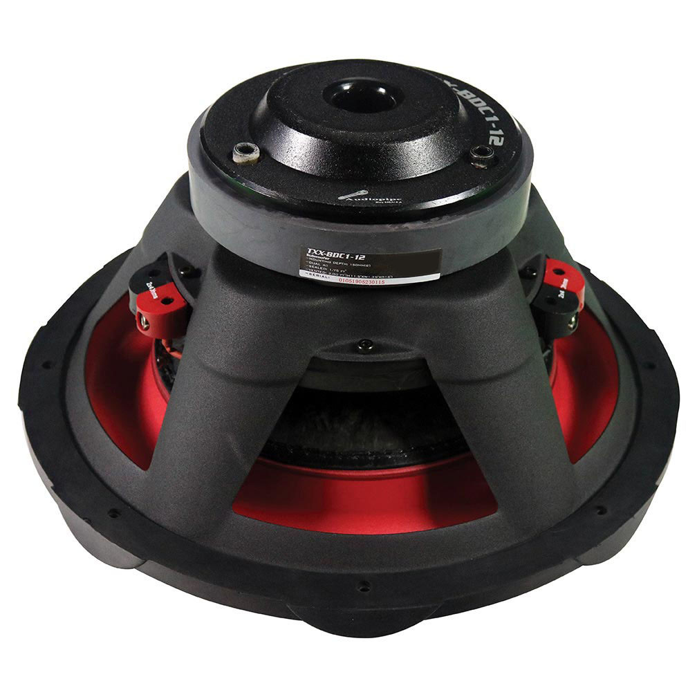 Audiopipe TXX-BDC1-12 | 12 Inch 1200W DVC 4 Ohm Subwoofer