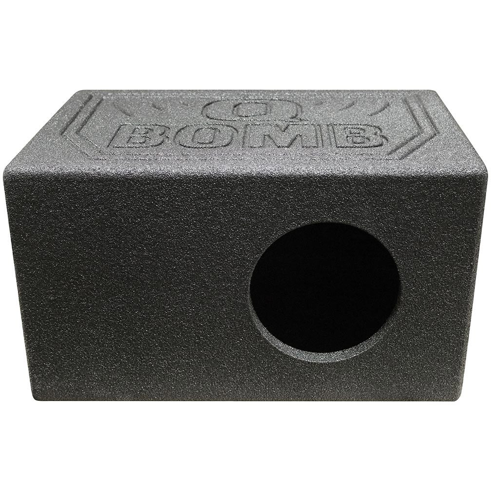 QBomb QBOMB65VLSINGLE | 6.5 Inch Turbo-Ported Vented Subwoofer Box