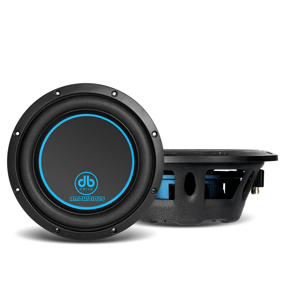 DB Drive APW10D4 | 10 Inch 1000W Max DVC 4 Ohm Shallow Marine Subwoofer