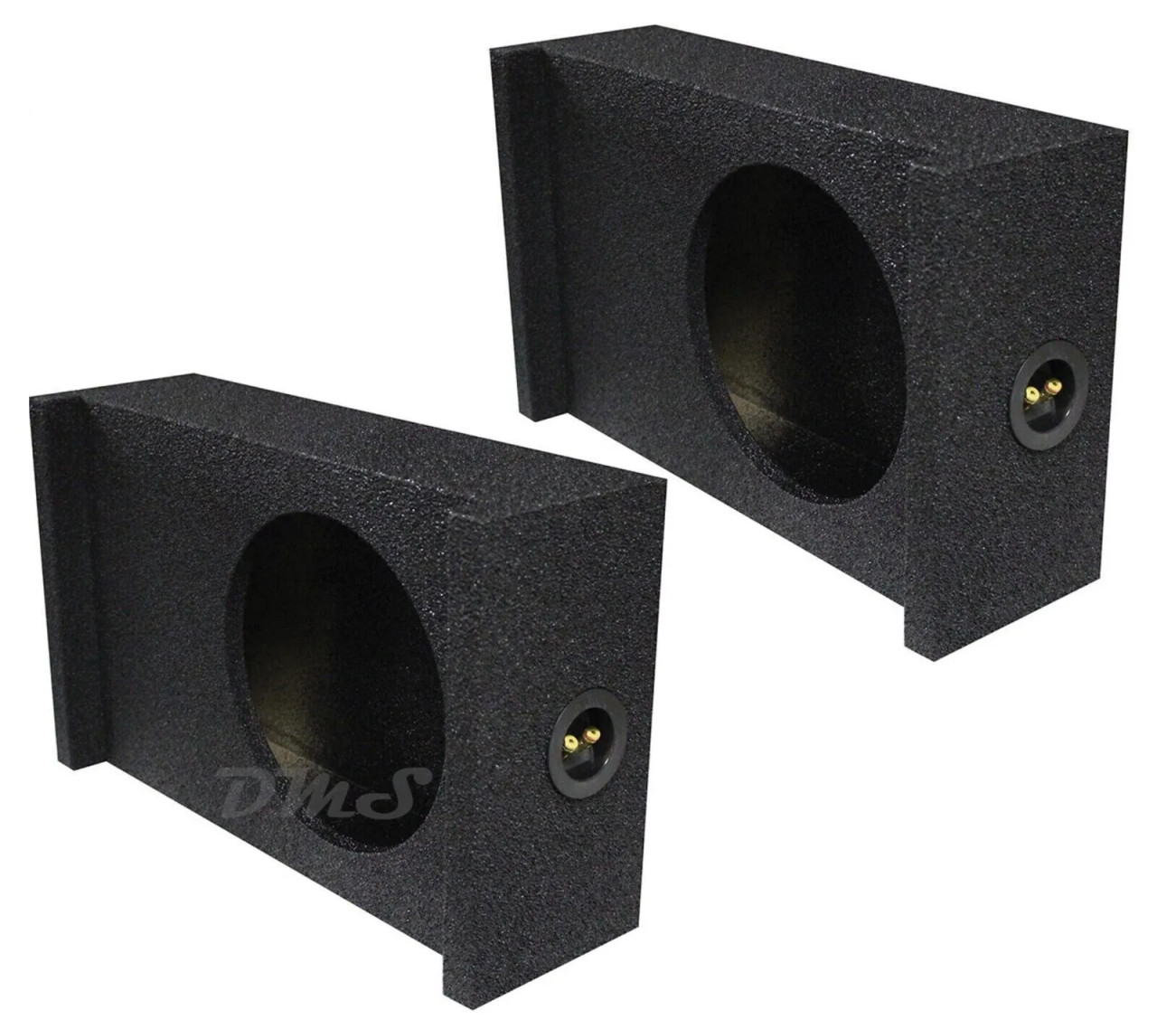 QBomb QBSHALLOW12DF | 12 Inch Sealed Shallow Slim Subwoofer Box Down ...