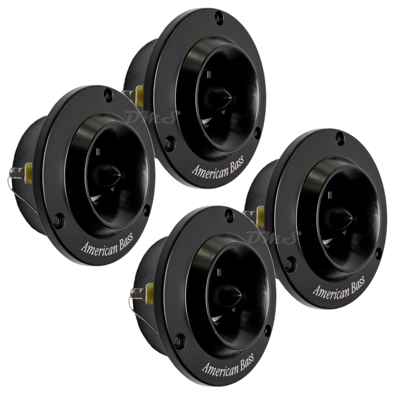 American Bass MX-252B | 150W 4 Ohm 1 Inch Voice Coil Bullet Tweeters (4 ...