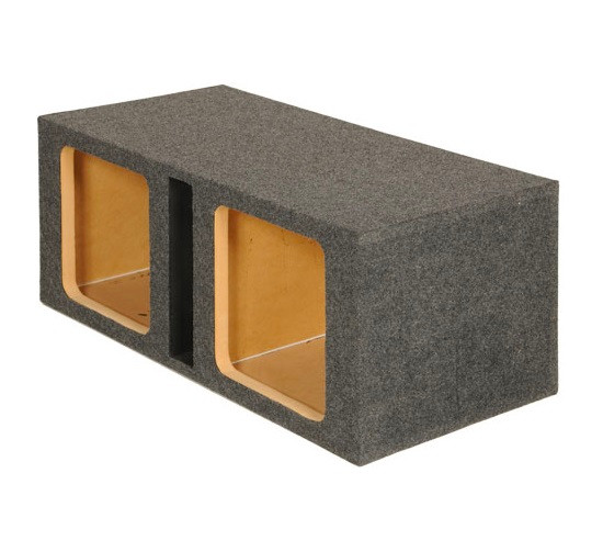 QPower QHD212VSQ | Dual Square 12 Inch Heavy-Duty Ported Vented ...