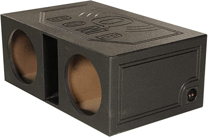 QBomb QBOMB12VL | Dual 12 Inch XL Ported Vented Subwoofer Box