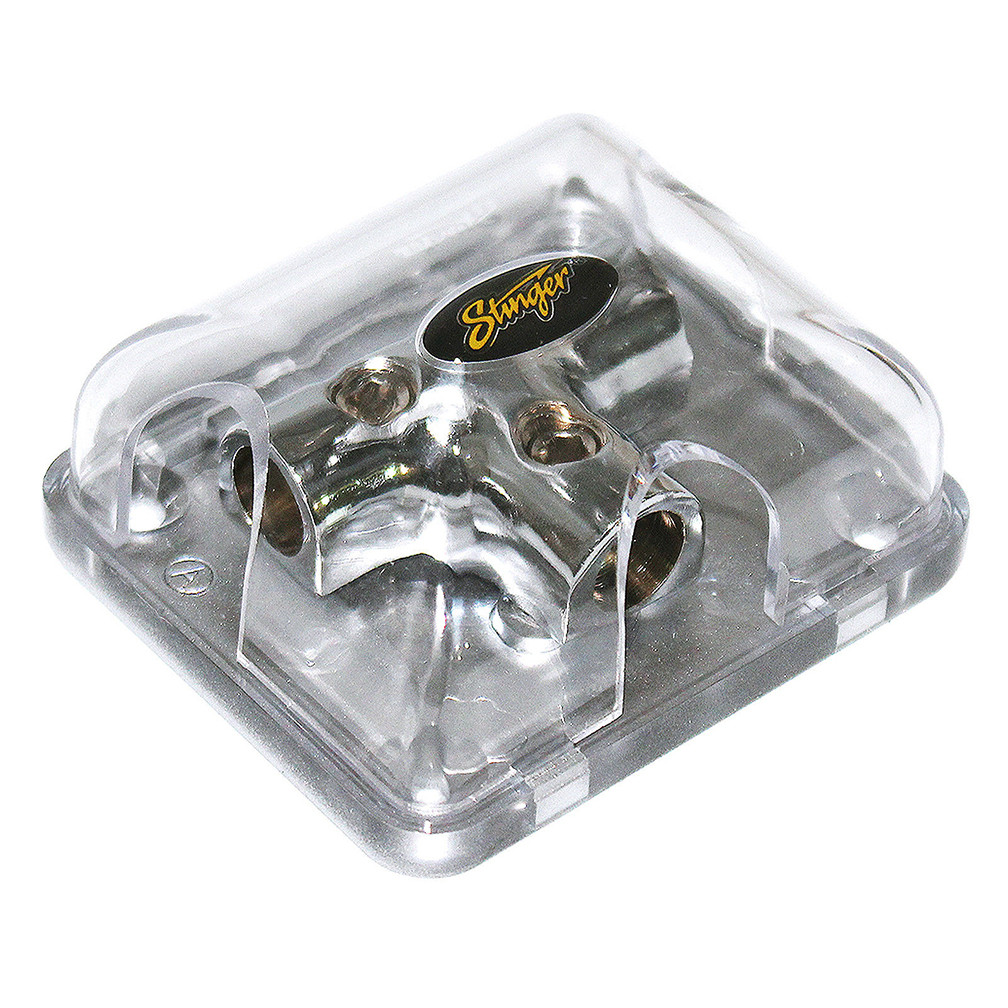 Stinger SPD512 | 3-Way Distribution Block | 0 Gauge In & Out