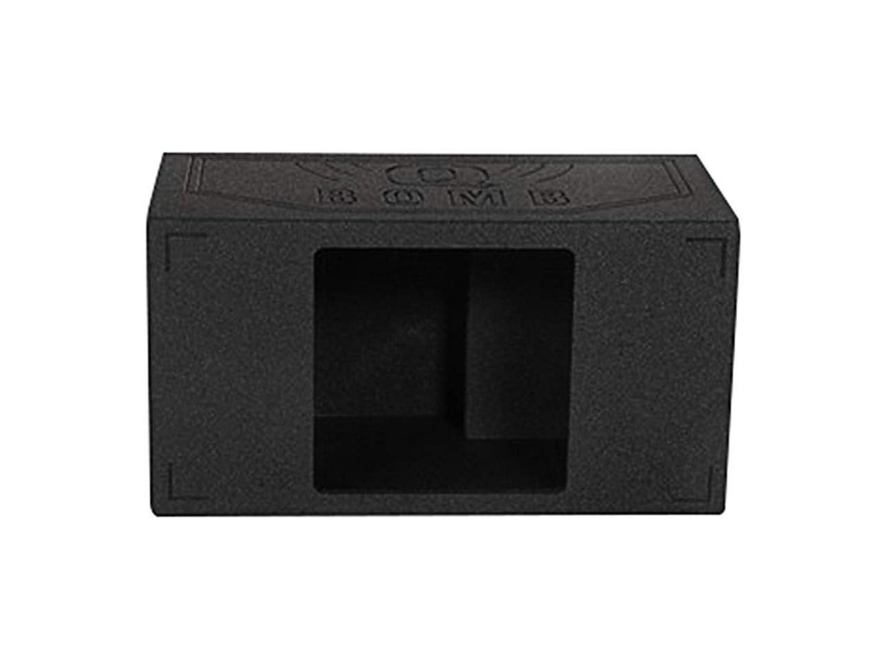 QBomb QBOMB15VLSINGSQ | Square 15 Inch XL Ported Vented Subwoofer Box