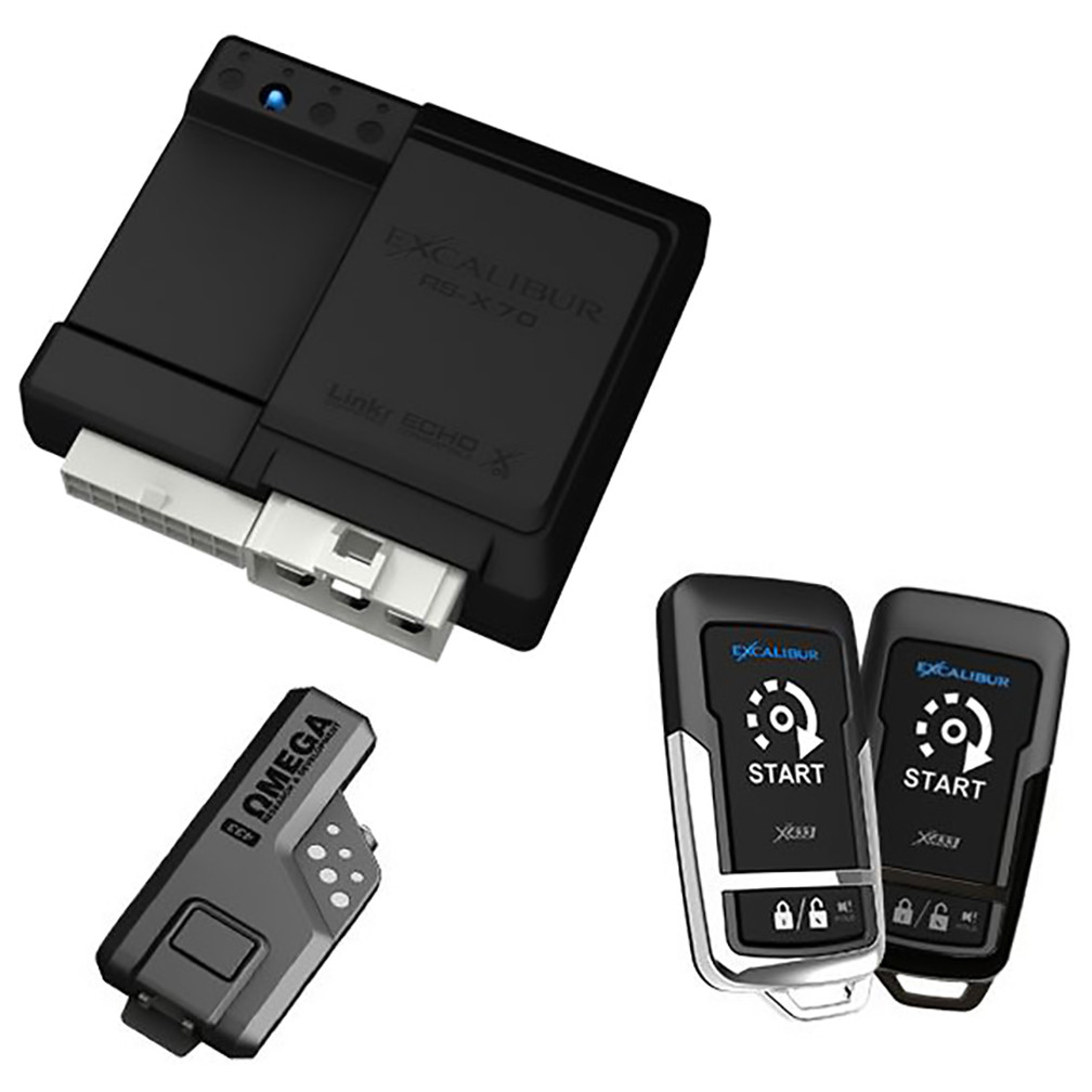 Excalibur RS-272 | Vehicle Remote Starter Kit With (2) 2-Button Remotes