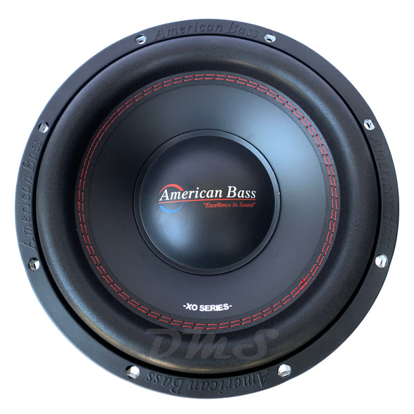 American Bass DX 12 Package | 12" 600W S4 Subwoofer & QBomb Kerf Ported Box