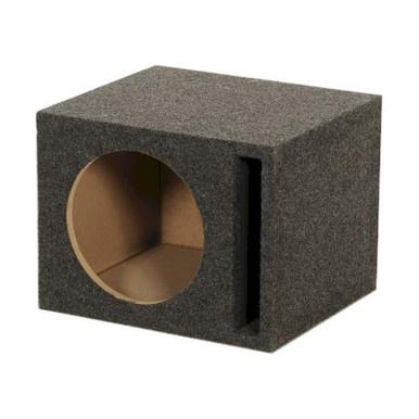 QPower QSBASS10 | 10 Inch Classic Ported Vented Subwoofer Box