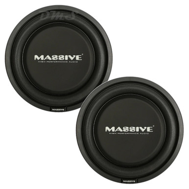 Massive 10 Inch Subwoofers