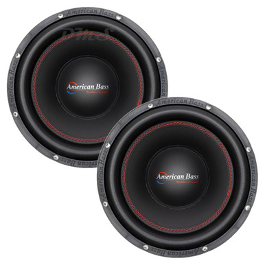 American Bass XD 12 Inch 1000W DVC 4 Ohm Subwoofers | XD1244 (Pair)