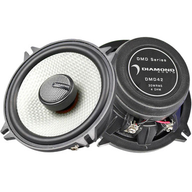 Diamond Audio DMD42 | 4 Inch 60W 4 Ohm 2-Way Coaxial Speakers (Pair)