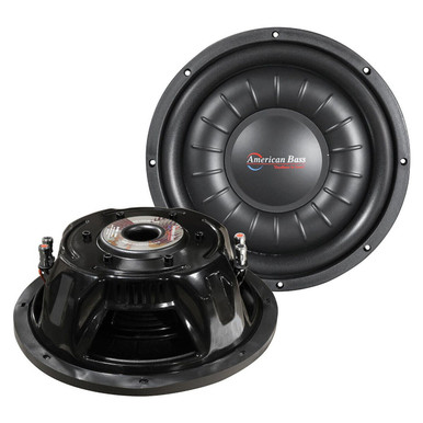 American Bass HAWK Slim 12 Inch 2000W DVC 2 Ohm Shallow Subwoofer ...