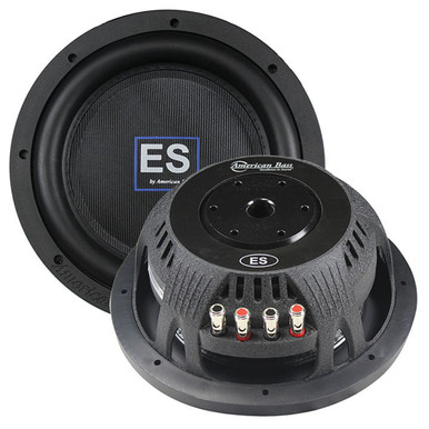 American Bass ES 10 Inch 1000W DVC 2 Ohm Shallow Slim Subwoofer | ES1022