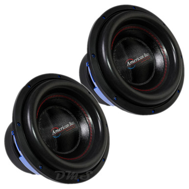 American Bass HD VELOCITY 12 Inch 4400W DVC 1 Ohm Subwoofers ...