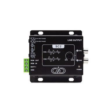 DD Audio SC2 | 2 Channel Line Output Signal Converter LOC
