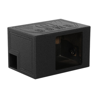 QBomb QBOMB12VLSINGSQ | Square 12 Inch Turbo-Ported Vented Subwoofer Box