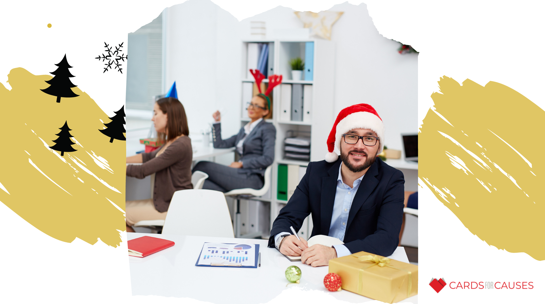 Business Christmas Cards to Spread Company Cheer and Gratitude - Cards ...