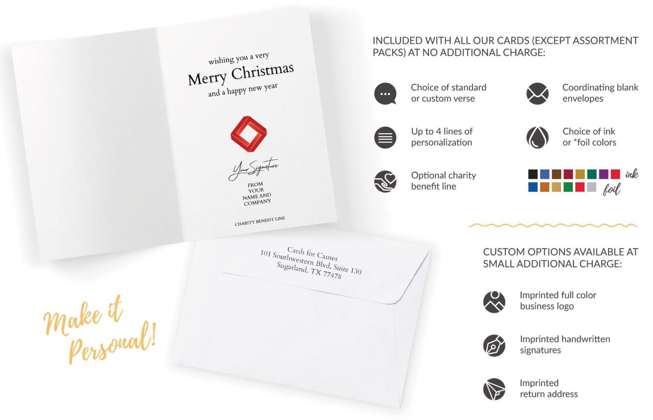Cards For Causes | Custom Greeting Cards, Christmas Cards & More