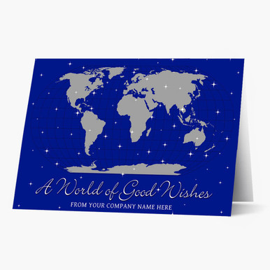 Global Good Wishes Holiday Card - World Christmas Cards