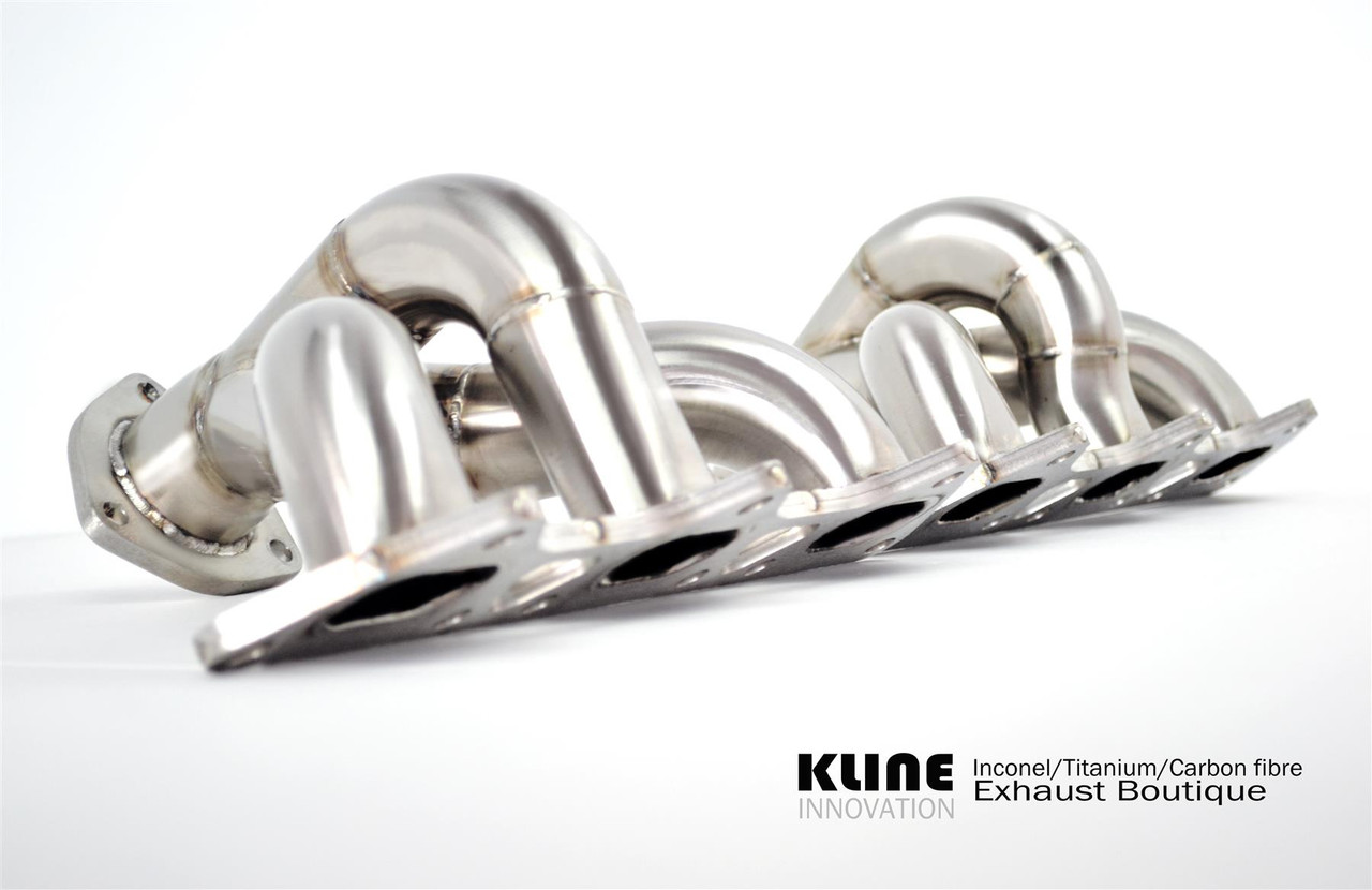 Kline Innovation – Porsche 996 Turbo T304 Stainless Steel Exhaust ...