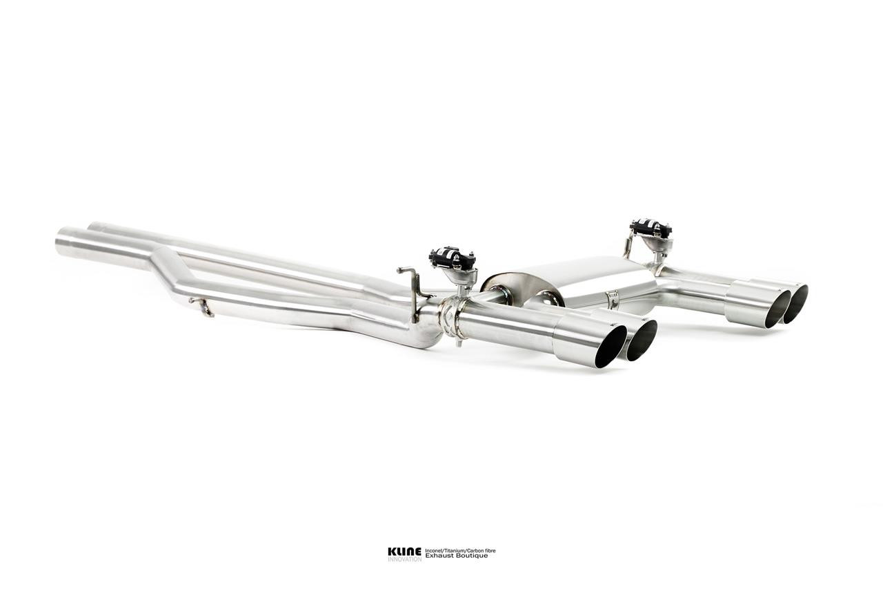 Kline BMW M3 valvetronic cat-back system Stainless Steel - SendIt.Parts