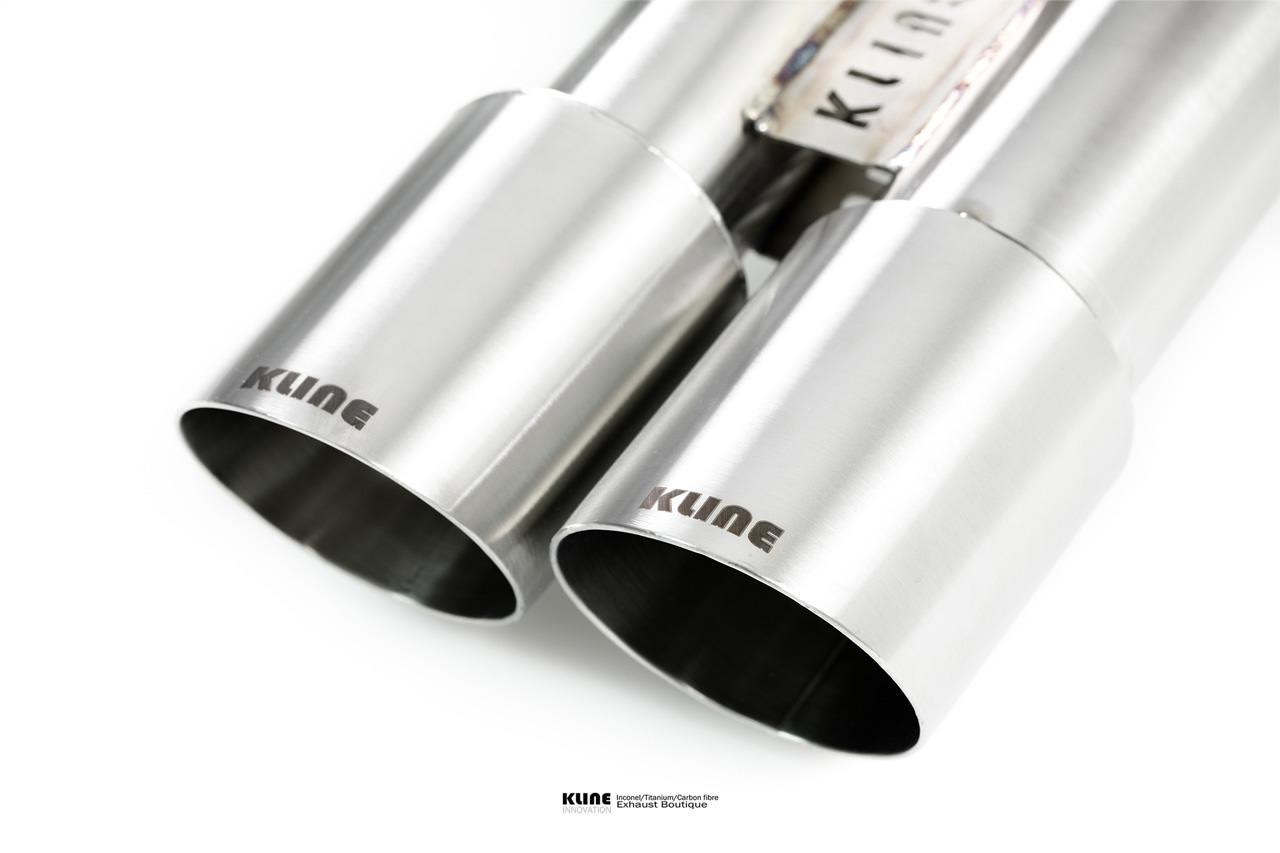 Kline Innovation BMW M3 valvetronic cat-back system Inconel 625 Exhaust ...