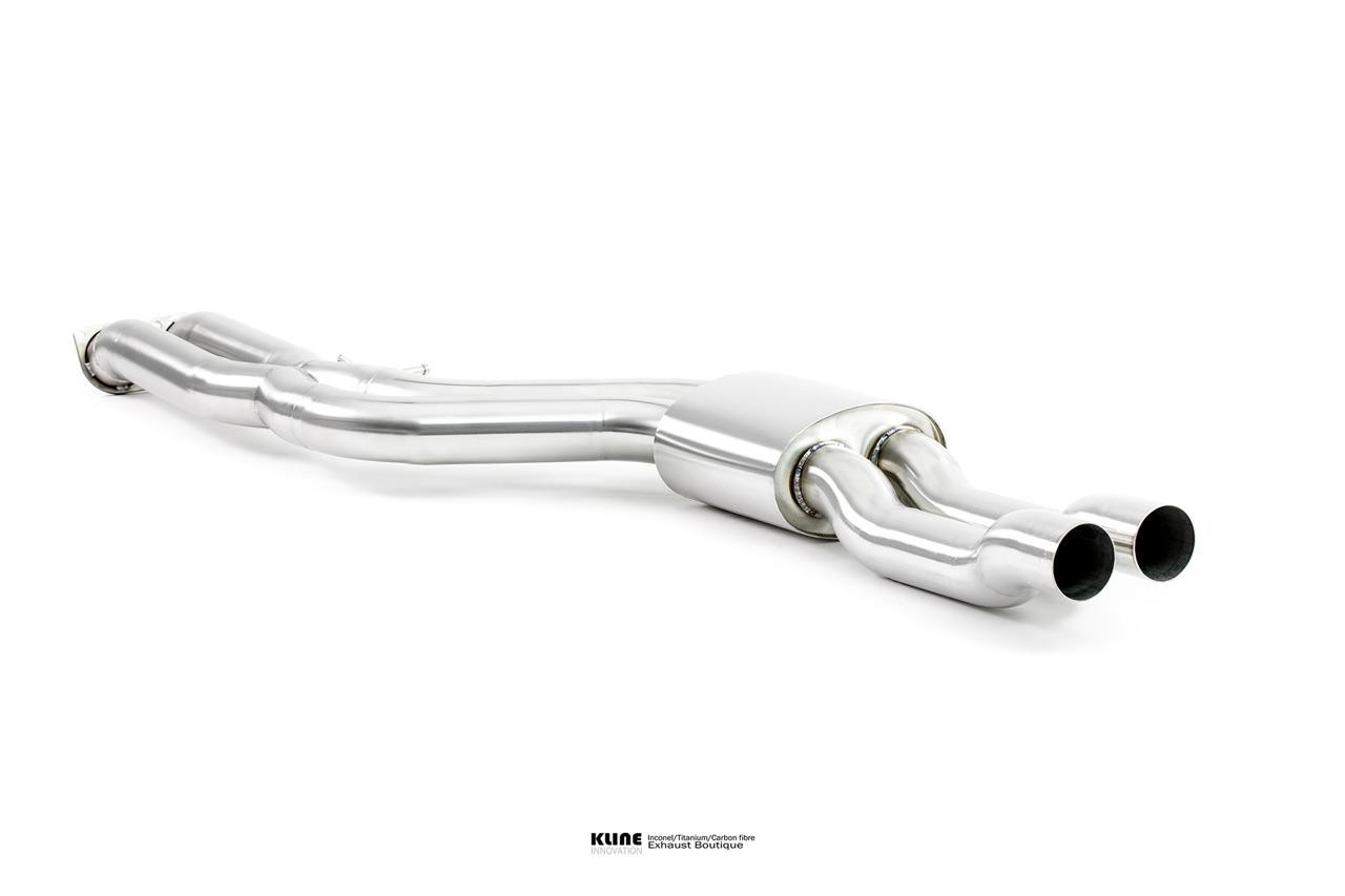 Kline BMW M2 200cell cat pipe Stainless Steel - SendIt.Parts