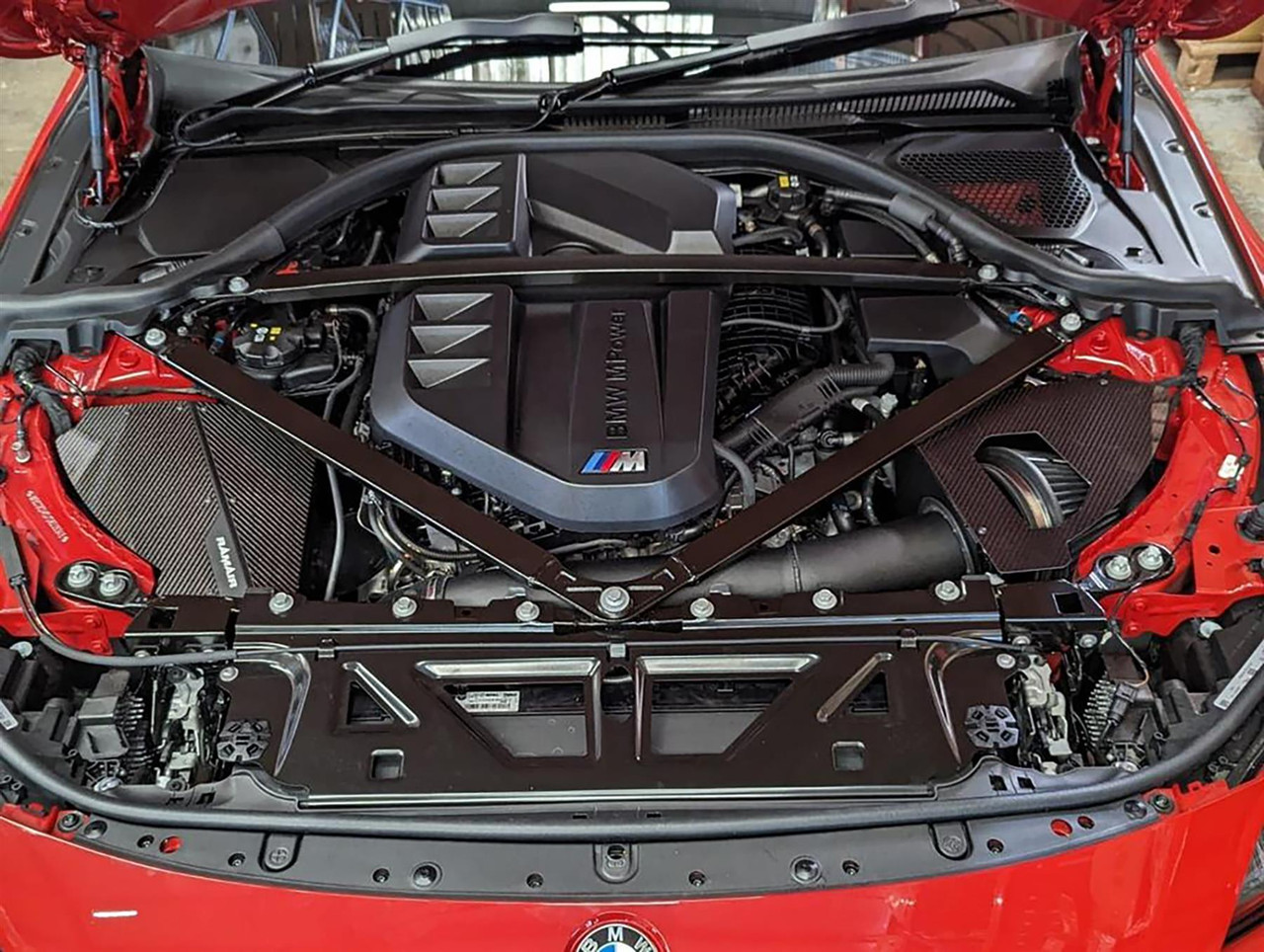 Performance Pleated Induction Kit for With Carbon Lid to fit BMW M2 M3 ...