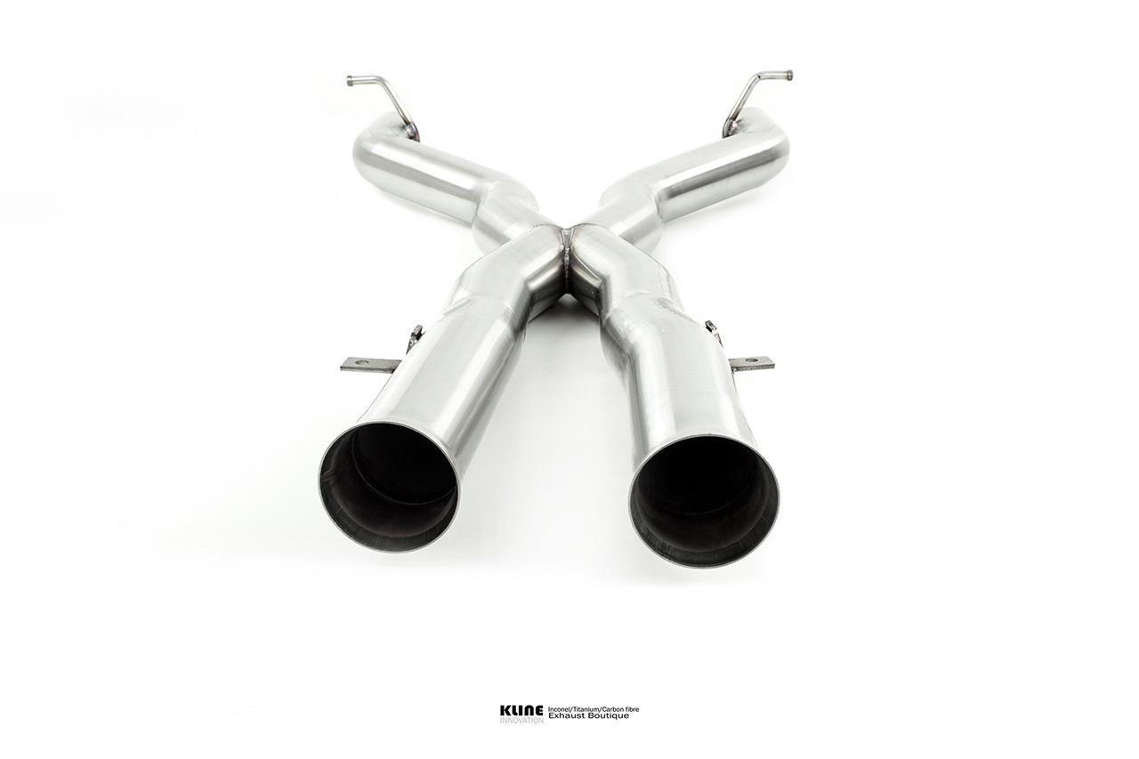 Kline Innovation Mercedes AMG GT/GT-S DECAT cat pipe set Inconel 625 ...