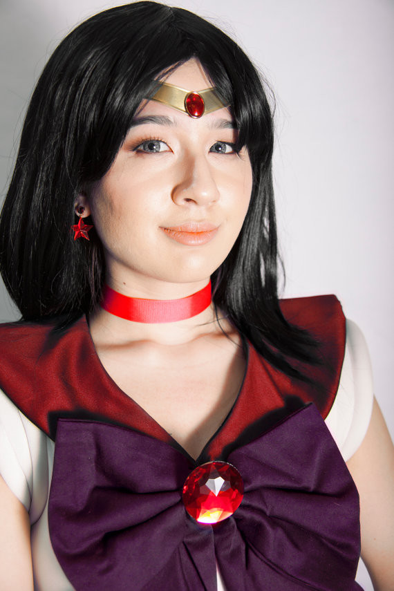 Sailor Pluto real Metal cosplay tiara by Catzia at Secret Studio Store.