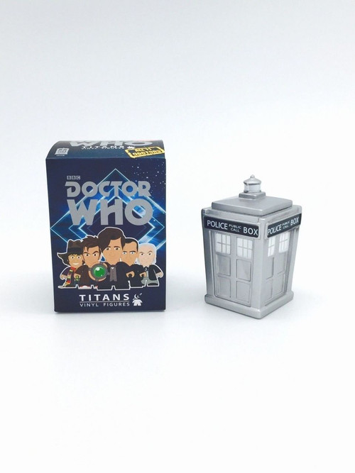 Titans Figure Doctor Who Silver Tardis Convention Exclusive - Secret ...
