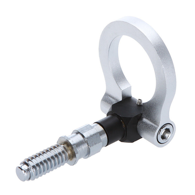 Ford Focus RS/ST Mk2 Aluminum Racing Silver Sport Tow Hook Ring Kit ...