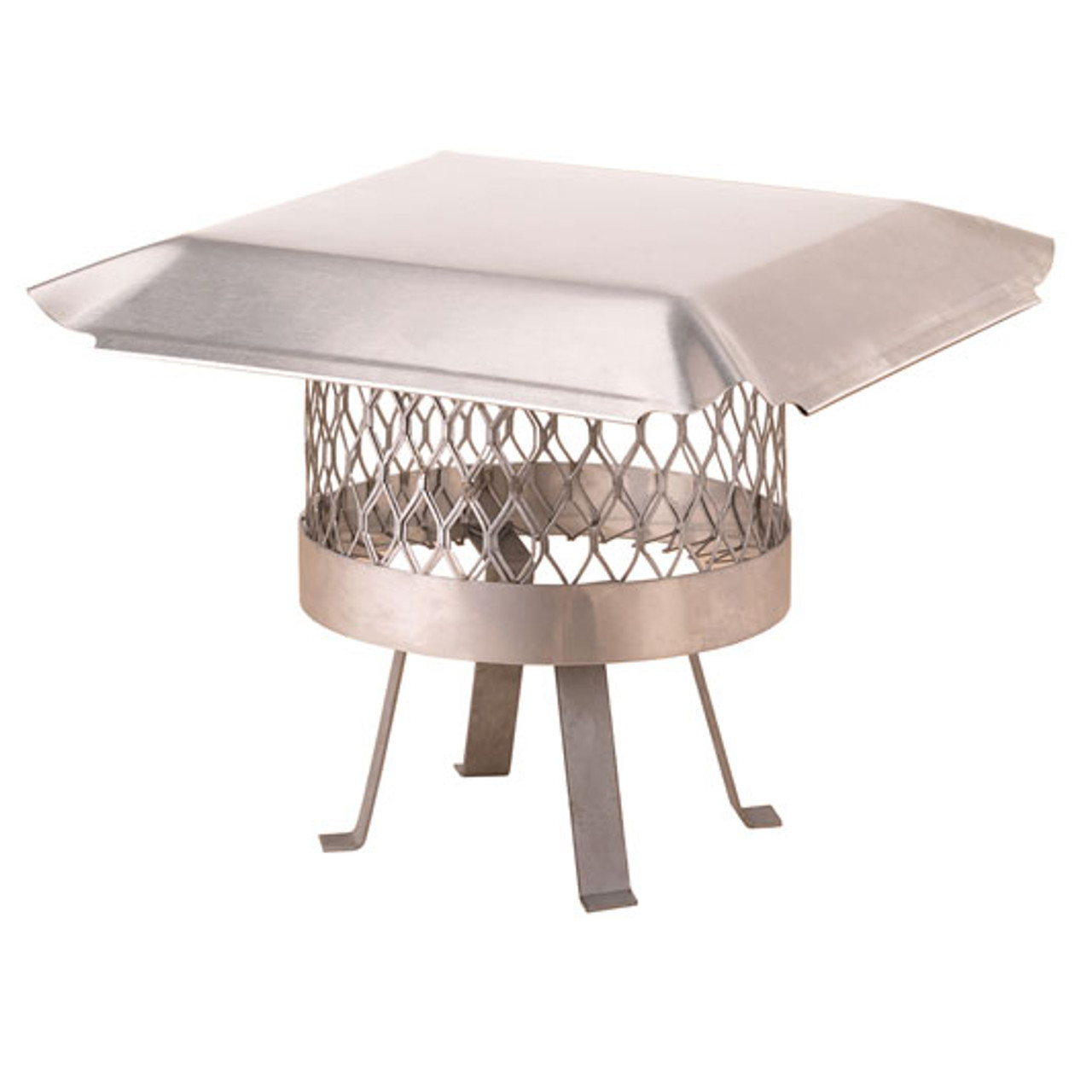 HY-C 16" Single-Flue Stainless Steel Caps