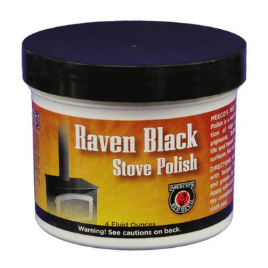Meeco's Red Devil Raven Black Stove Polish