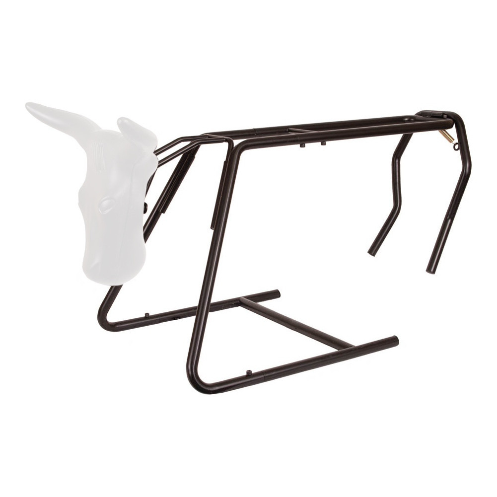 MUSTANG Black Collapsible Roping Dummy Stand 9004