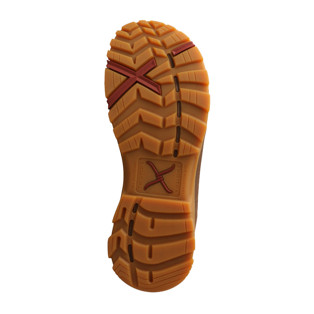 TWISTED X Mens Oblique Toe 6in Work Boot MFSW001