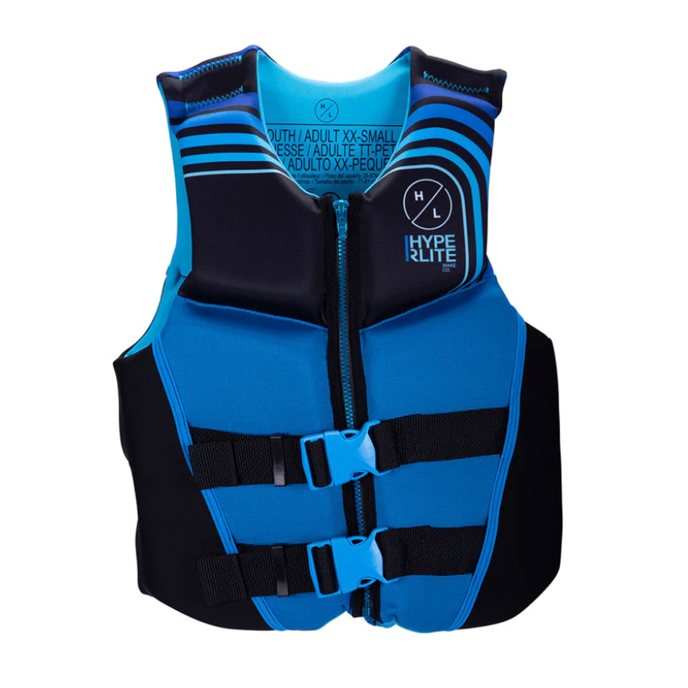 HYPERLITE Boys Junior Indy Black Blue Vest 23600368