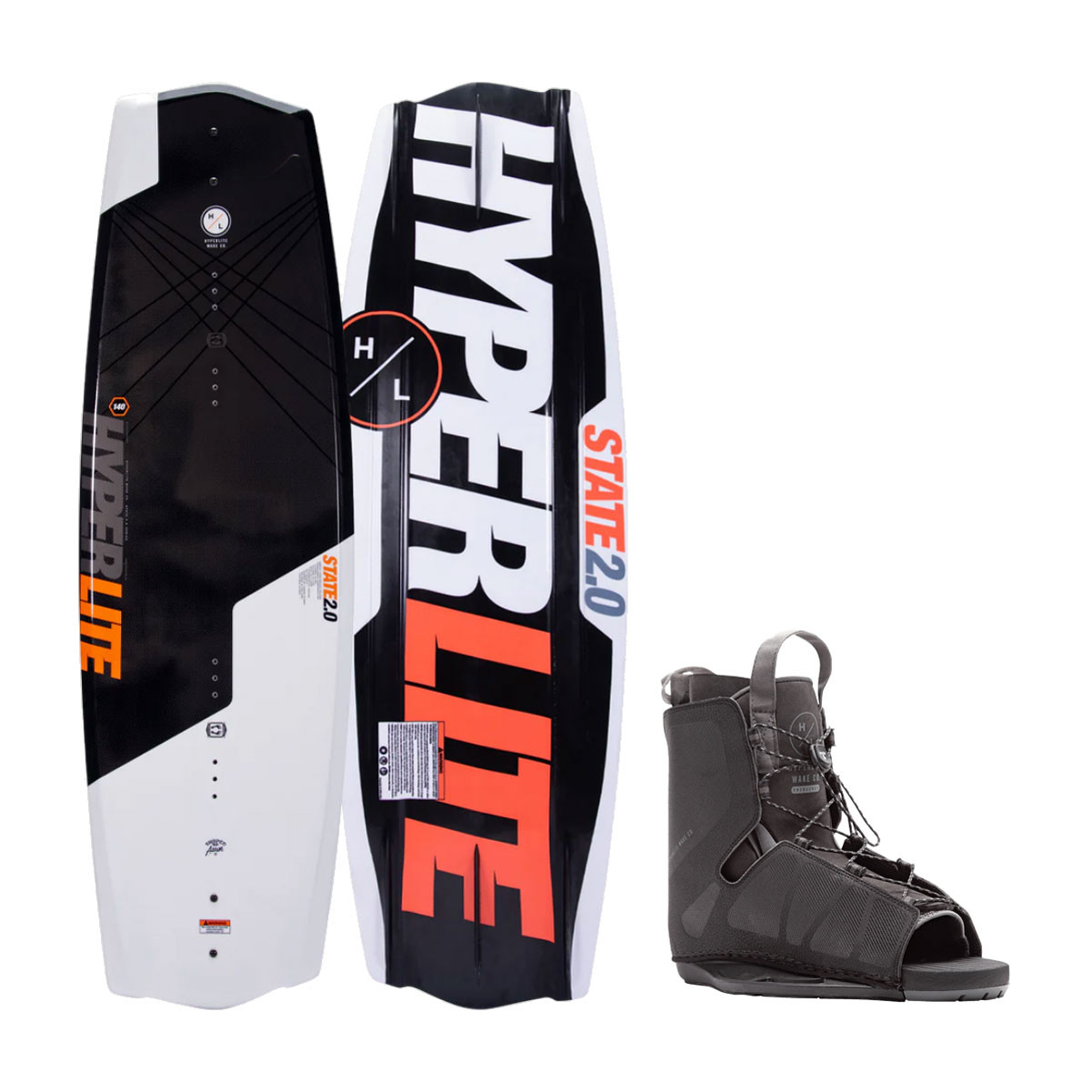 HYPERLITE State 2_0 Wakeboard With Remix Bindings
