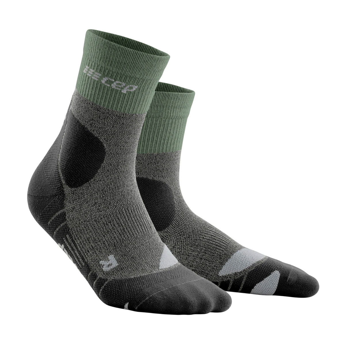 CEP Mens Hiking Max Cushion Mid Cut Compression Socks